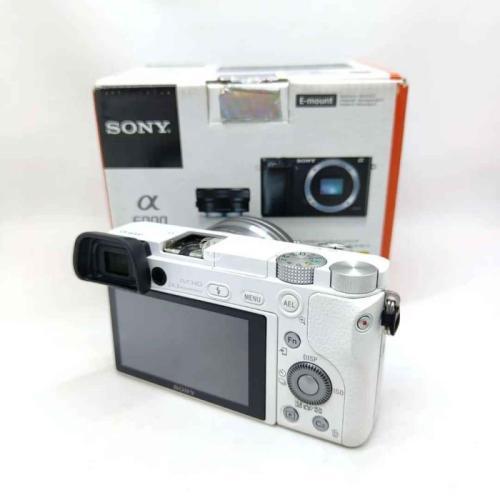 Kamera Sony A6000 Lensa Kit 16di50mm Fullset Box Second No Vignet di ...