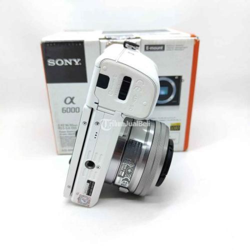 Kamera Sony A6000 Lensa Kit 16di50mm Fullset Box Second No Vignet di ...