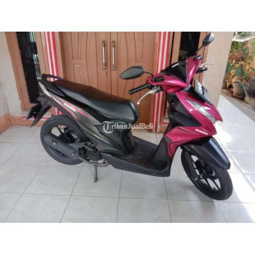 Motor Honda Beat Fi Tahun 2021 Warna Pink Bekas Body Mulus di Serang ...