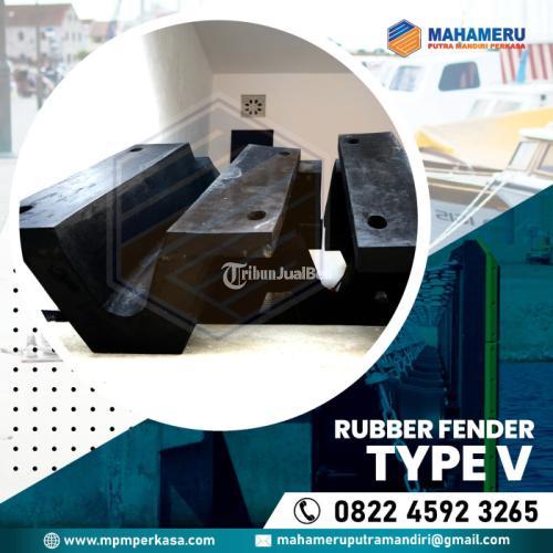 Rubber Fender type V Karet Fender tipe V Tersedia Rubber Fender Dermaga ...