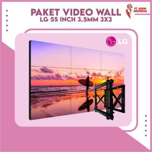 Paket Video Wall LG 55INCH 3X3 BEZEL 3.5MM TKDN EdiKatalog di Malang ...