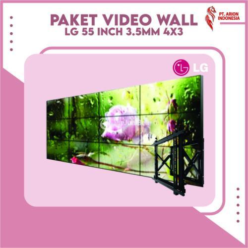 Paket Video Wall LG 55INCH 4X3 Bezel 3.5mm TKDN EdiKatalog di Malang ...