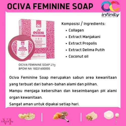 Ociva Feminine Shoap Merawat Kesehatan Organ Intim Harum dan Keset ...