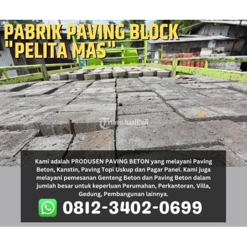 Toko Paving Block Rumah Bermacam Motif dan Model di Malang - Tribun ...