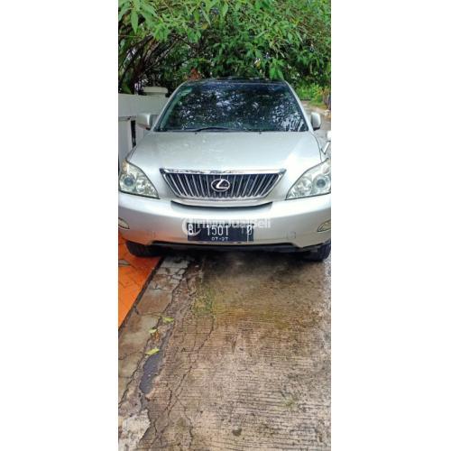 Mobil Toyota Harrier 2.4AT thn 2007 Warna Abu2 Muda Metalik Bekas Siap ...