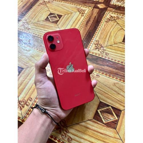 HP iPhone 12 64GB Merah Seken Siap Pakai di Jombang - Tribun JualBeli