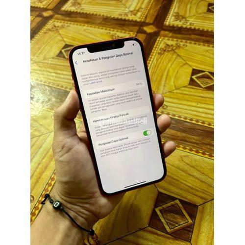HP iPhone 12 64GB Merah Seken Siap Pakai di Jombang - Tribun JualBeli