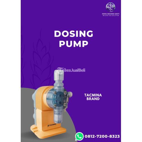 Dosing Pump Injecta Isoku di Jakarta Pusat - Tribun JualBeli