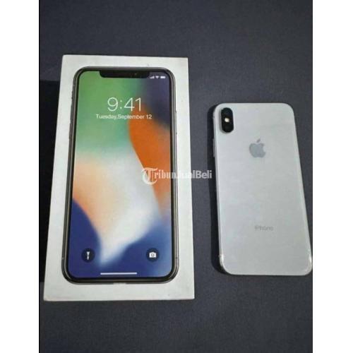 HP iPhone X 256 GB Bekas Siap Pakai No Minus Warna Putih Harga Murah di ...