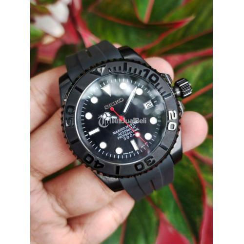 Jam Tangan Seiko MOD / Building Black Bekas Normal Mulus di Kuningan ...