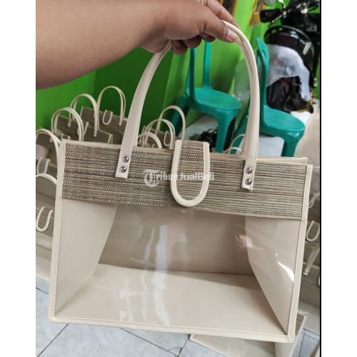 Tas Mika Natural Bahan Mendong Kancing Magnet Lidah di Jakarta Timur ...