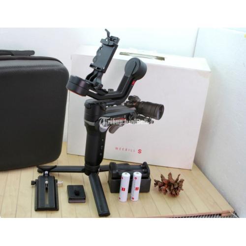 Stabilizer Kamera Mirrorless DSLR Zhiyun Weebill S Fullset Bekas Bonus ...