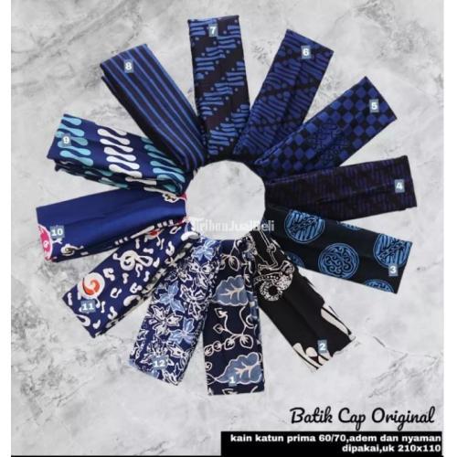 Kerajinan Batik Cap Original Bahan Kain Katun Prima 60/70 Adem, Nyaman di Pekalongan - Tribun ...