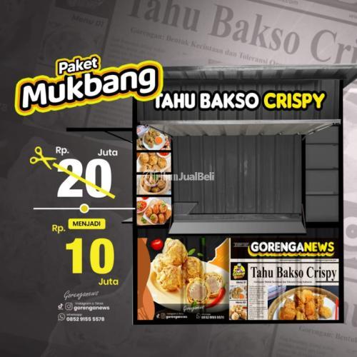 Paket Usaha Gorenganews Tahu Bakso Kekinian Model Booth Kontainer ...