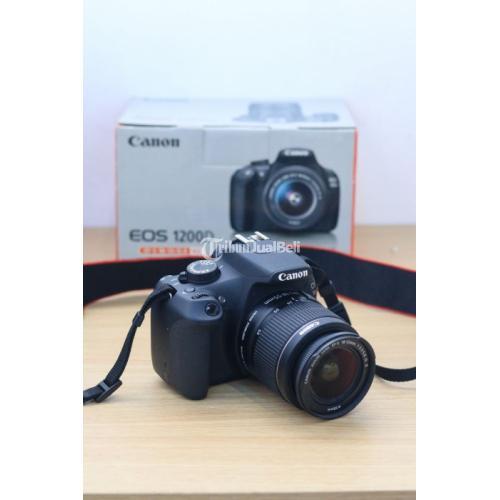 Kamera Canon EOS 1200D Fullset Box Lensa Kit Special Edition Second di ...