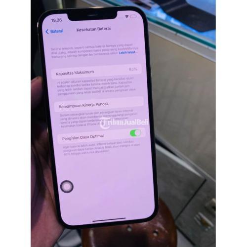 HP iPhone 12 Pro Max 128GB White Ex iBox Fullset Seken Mulus Normal di ...