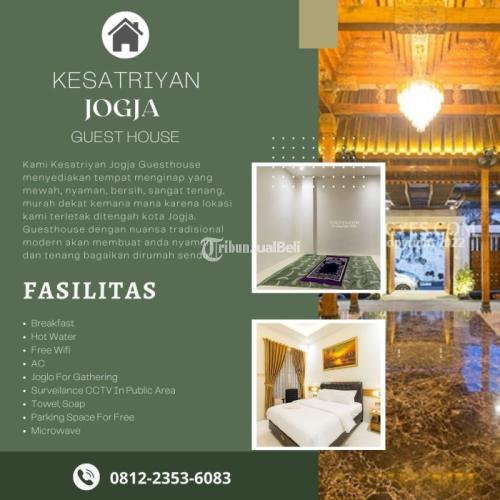 Sewa Wisma/Penginapan Permalam Fasilitas Lengkapo di Jogja - Tribun ...