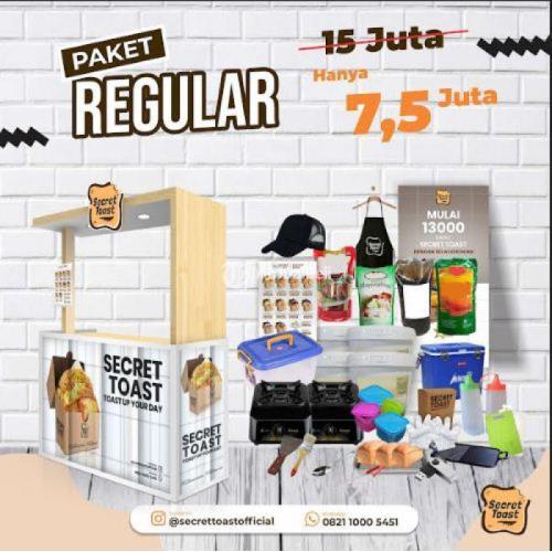 Secret Toast Paket Usaha Murah Fasilitas Siap Jualan di Kudus - Tribun ...