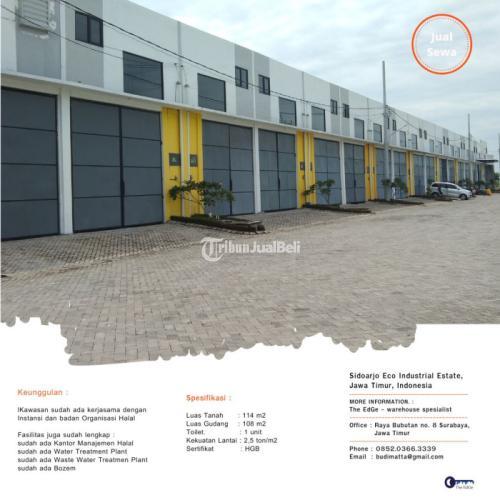 Dijual Gudang dengan Fasilitas Lengkap Legalitas IMB di Sidoarjo ...