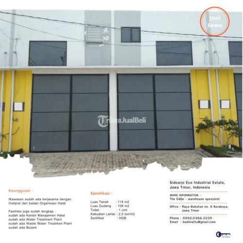 Dijual Gudang dengan Fasilitas Lengkap Legalitas IMB di Sidoarjo ...