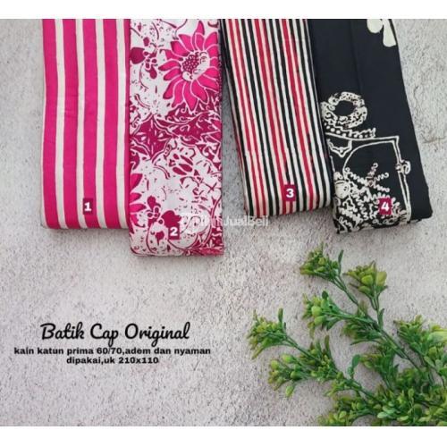 Kerajinan Kain Batik Cap Original Katun Prima 60/70 Ukuran 210 x 110 di Pekalongan - Tribun JualBeli