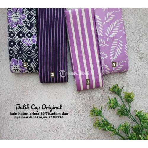 Kerajinan Kain Batik Cap Original Katun Prima 60/70 Ukuran 210 x 110 di Pekalongan - Tribun JualBeli