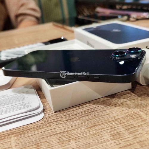 HP Apple iPhone 13 iBox Midnight Black 128GB Bekas Normal Mulus Fullset ...