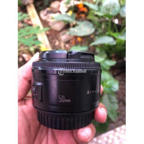 Lensa Fix Canon 50mm F1.8 Bekas Hasil Tajam Harga Murah di Tangerang ...