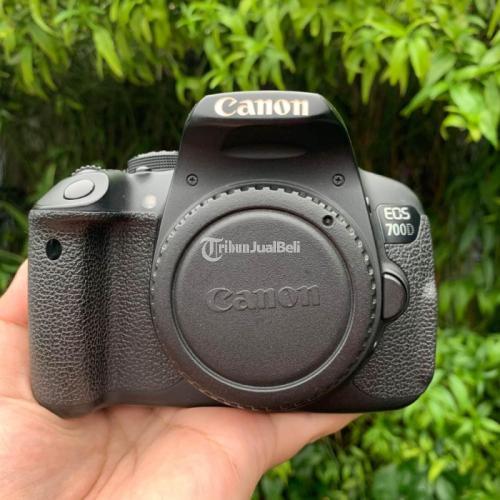 Kamera DSLR Canon 700D BO Bekas Normal Mulus Sensor Bersih di Bekasi ...