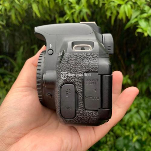 Kamera DSLR Canon 700D BO Bekas Normal Mulus Sensor Bersih di Bekasi ...