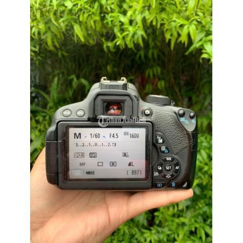 Kamera DSLR Canon 700D BO Bekas Normal Mulus Sensor Bersih di Bekasi ...