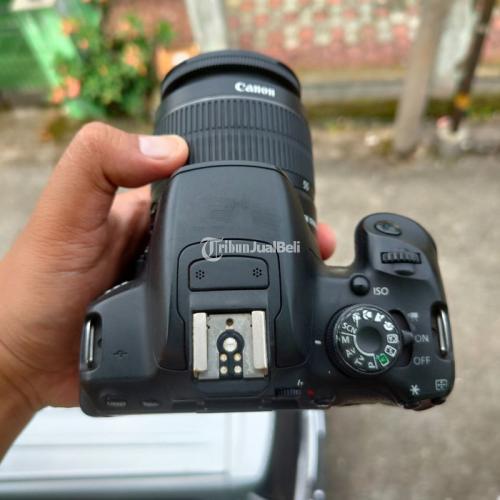 Kamera Canon 700D Lensa Kit 18di55mm IS II Fullset Second Sensor Bersih ...
