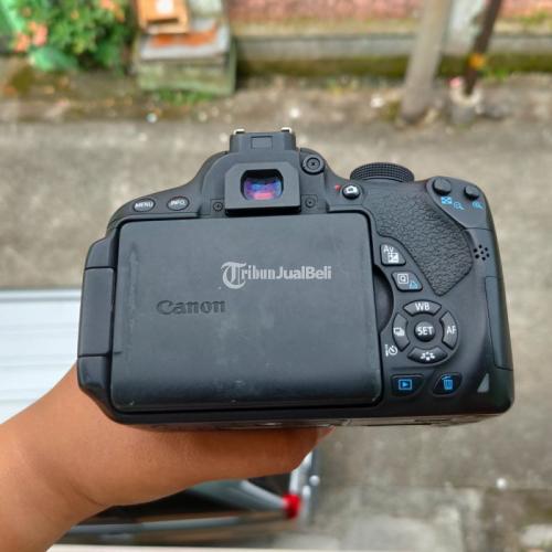 Kamera Canon 700D Lensa Kit 18di55mm IS II Fullset Second Sensor Bersih ...