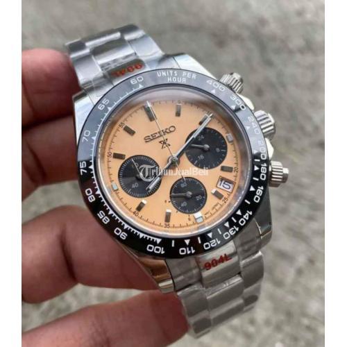 Jam Tangan Seiko Prospex Chronograph MOD Panda Dial Salmon Baru di ...