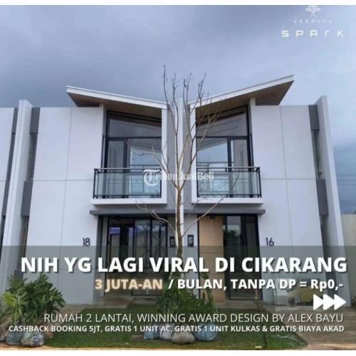 Dijual Rumah Cendana Spark Lantai 2 Lokasi Cikarang di Bekasi - Tribun JualBeli