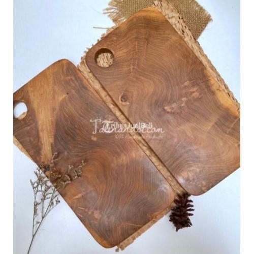 Kerajinan Talenan Kayu Jati 'TEPA' Size 30x14cm di Depok - Tribun JualBeli