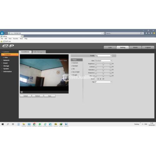 CCTV IP Camera Ezip Dahua IPX T1B20diL 2MP Bekas Original Murah di Gresik - Tribun JualBeli