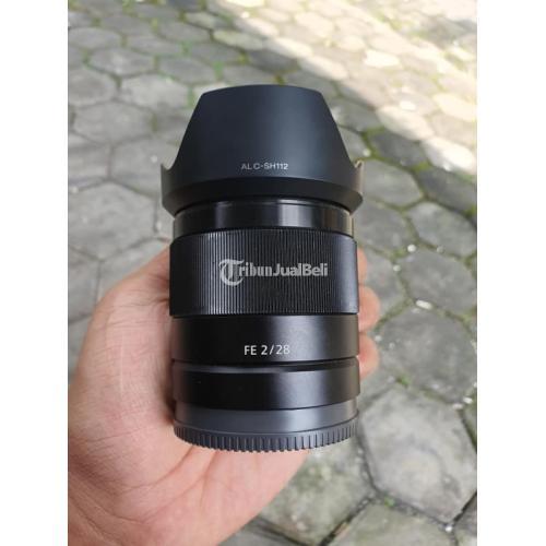 Lensa FE28mm F2 Bekas Hasil Tajam Karet Aman di Semarang - Tribun JualBeli