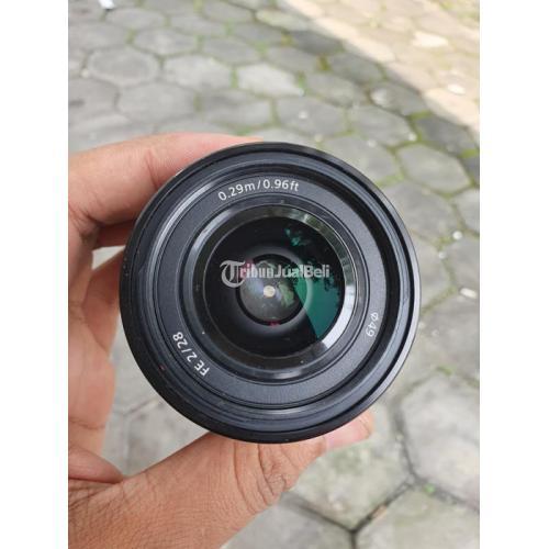 Lensa FE28mm F2 Bekas Hasil Tajam Karet Aman di Semarang - Tribun JualBeli