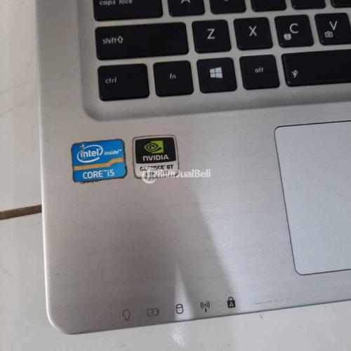 Laptop Asus K46CM Core i5 Ram 4/500GB Silver Black Lengkap Bekas No Kendala di Jakarta Pusat ...