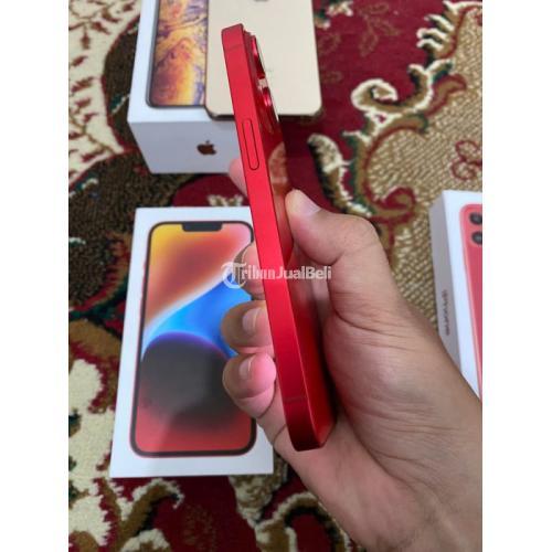 HP iPhone 14 128GB Merah Seken Mulus Siap Pakai di Malang - Tribun JualBeli