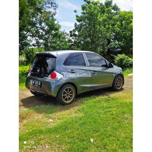 Mobil Honda Brio E 2014 Grey Second Normal Siap Pakai di Kediri Kota ...