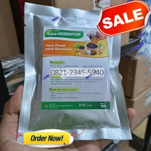 Obat Alami Untuk Sapi Kembung Ceta Herbatop Ruminansia di Kudus ...