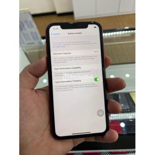 HP iPhone XR 64GB Red Seken Normal Siap Pakai di Banyumas - Tribun JualBeli