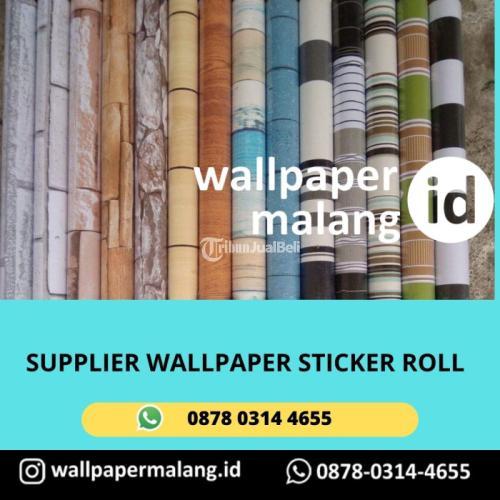 SUPPLIER WALLPAPER STICKER ROLL - Tribun JualBeli