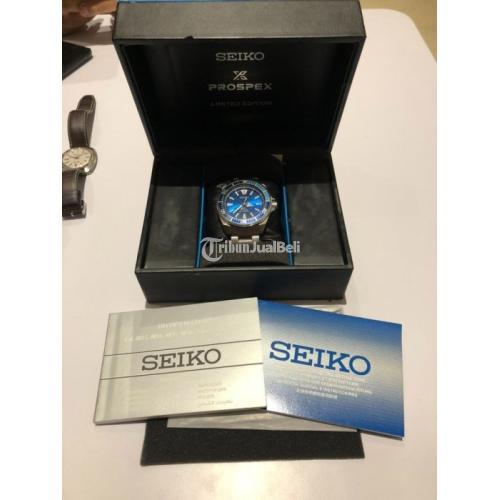 Jam Tangan Seiko Samurai Blue Lagoon Limited Edition SRPB09 Bekas Fullset di Bekasi - Tribun ...