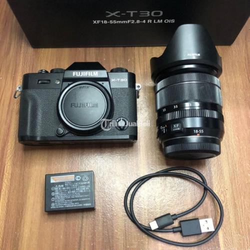 Kamera Fujifilm Xt30 Lensa Kit 18di55mm F2 8di4 Fullset Box Second Di