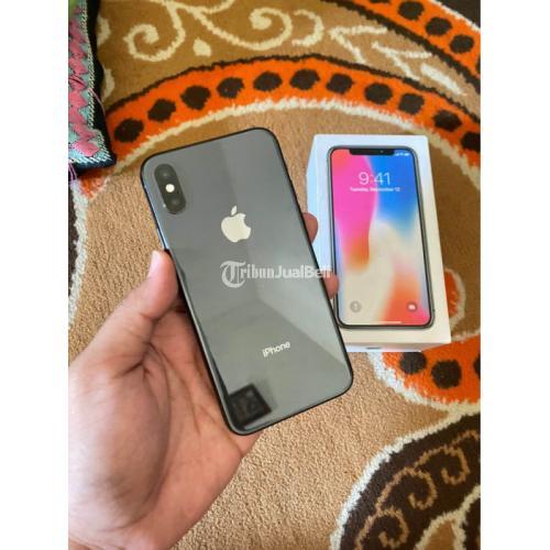 HP iPhone X 256GB Ex Inter All Operator Mulus Fullset Seken di Surabaya ...