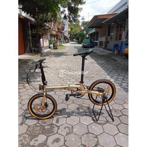 Sepeda Lipat Element Troy Gold 16+ 10speed Bekas Normal di Bantul ...