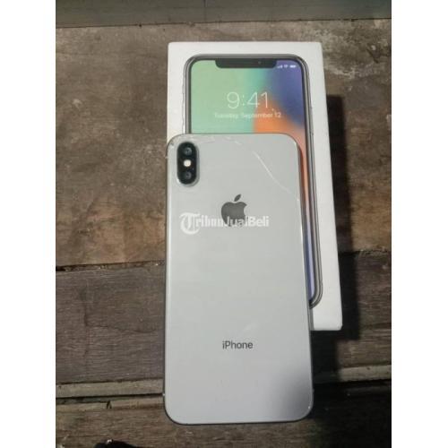 HP iPhone X 64 GB Bekas Warna Putih Siap Pakai Harga Murah di Surabaya ...